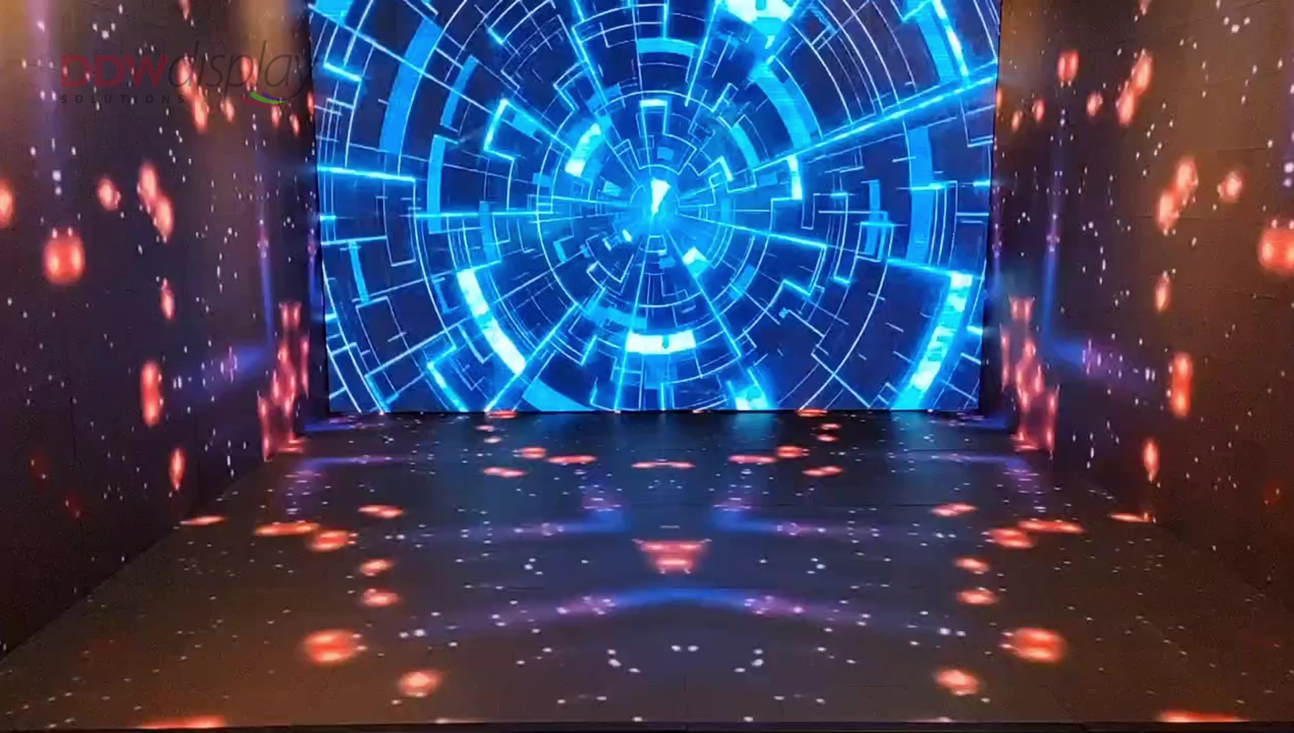 Easy Quick Installing Dance Floor Led Display P4.81 Interactive Video ...