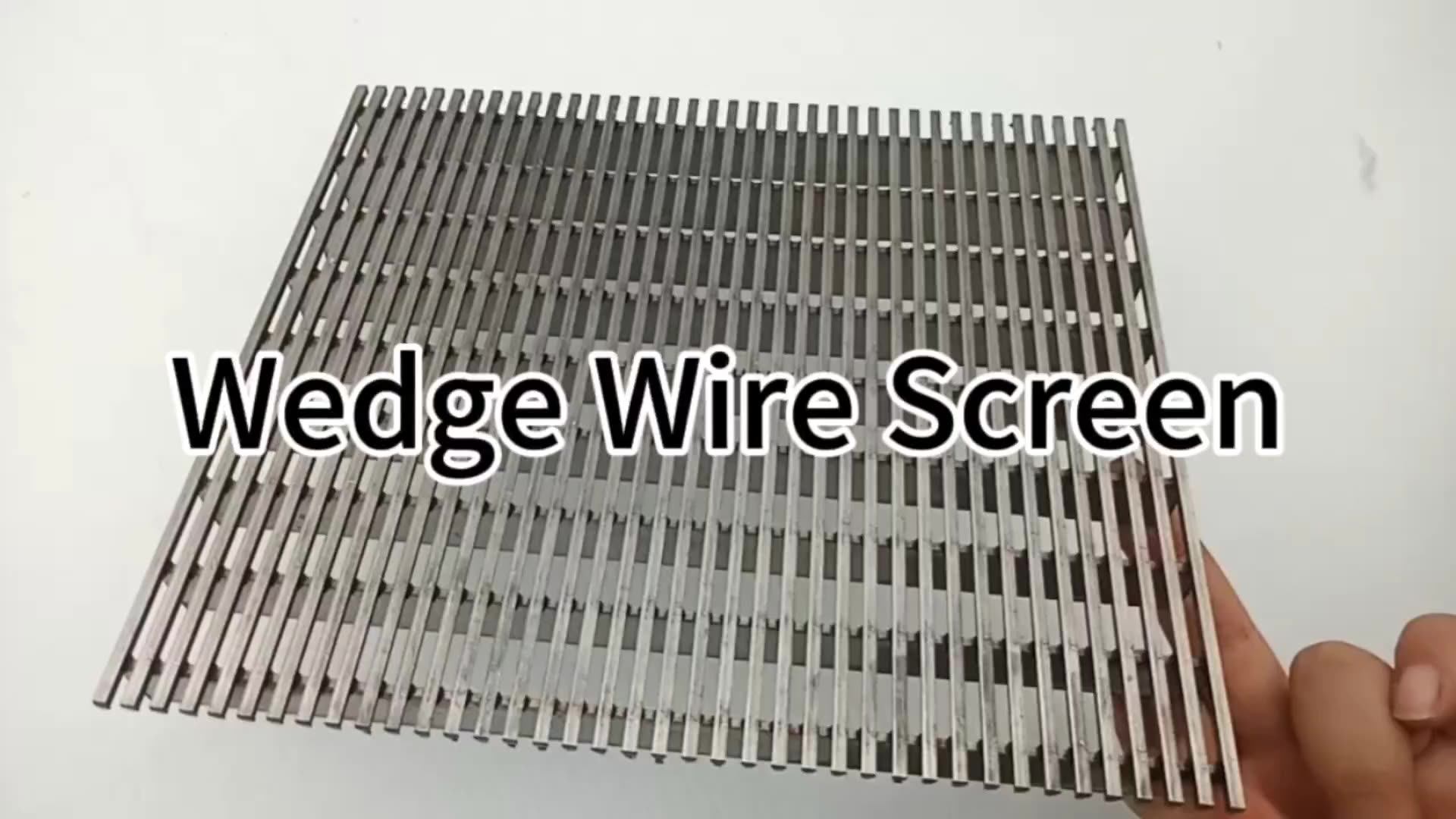 Ss Fish Diversion Wedge Wire Sieve Bend Screen For Fish Pond Ss 304 316 ...