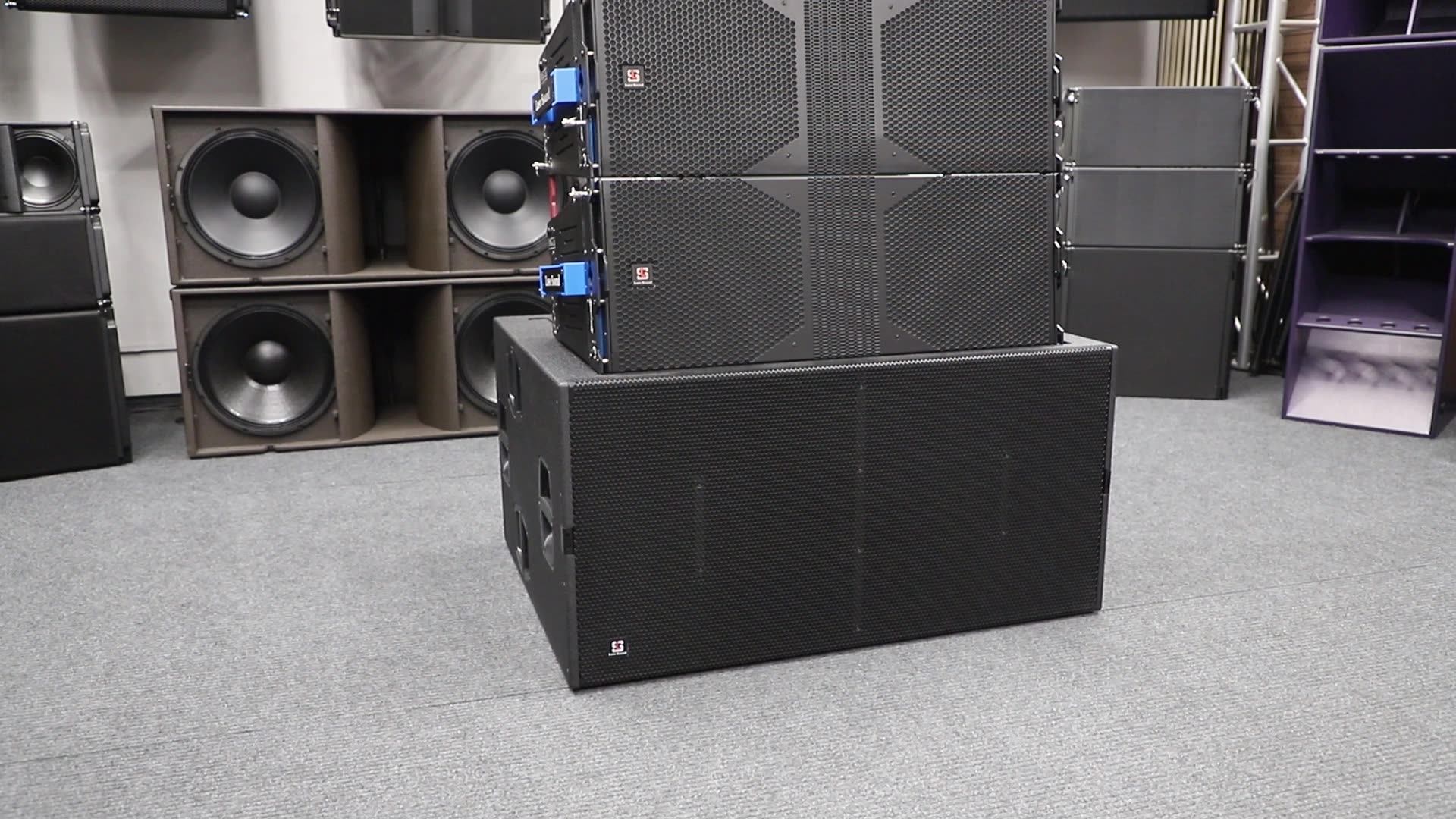 Hot New Product Professional Audio A12wad Dual 12 "line Array Neodymium ...