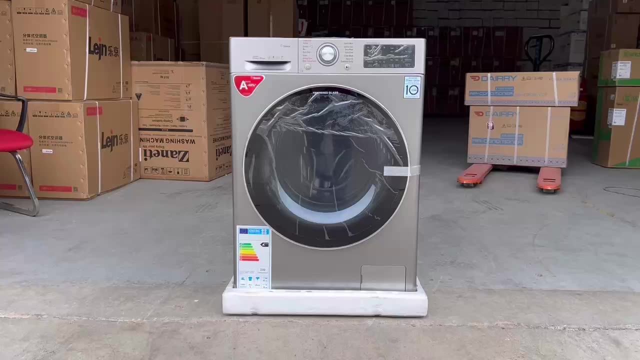 10.5kg Front Loader Washing Machine Fully Automatic A+++ Grade High ...