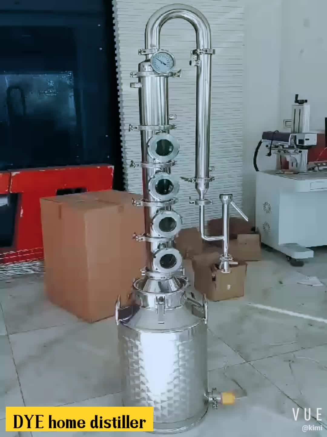 200l Home Brewing Equipment Alcohol Distillation Equipment For Sale ...