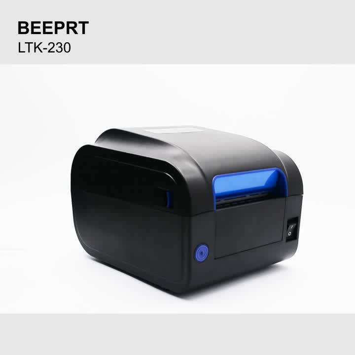 80mm Thermal Receipt Sticker Label Printer With Cutter Pos Machine For ...