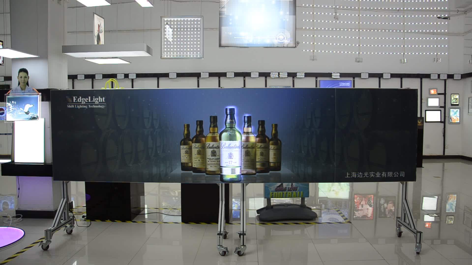 Tension Fabric Backlit Motion Frameless Led Light Box,Led Animation ...