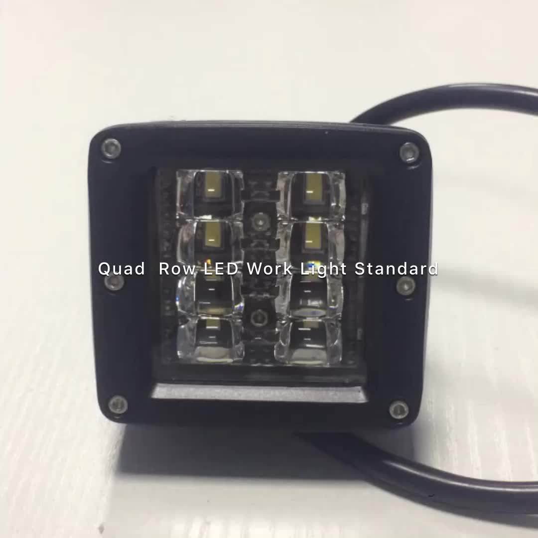 Off Road Truck Used Square Car Led Spot Light 48w Led Work Light 12v ...
