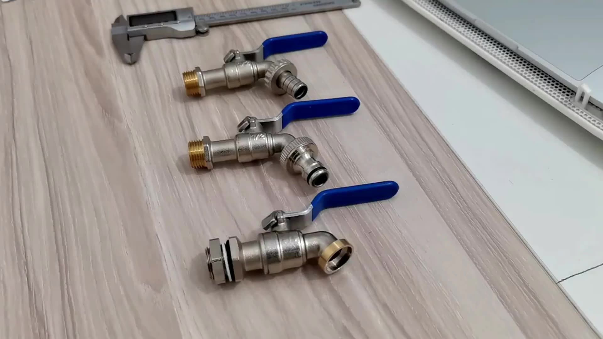 Male Female Brass Ball Valve Dn15-dn50 Copper Ball Valve Thickened ...