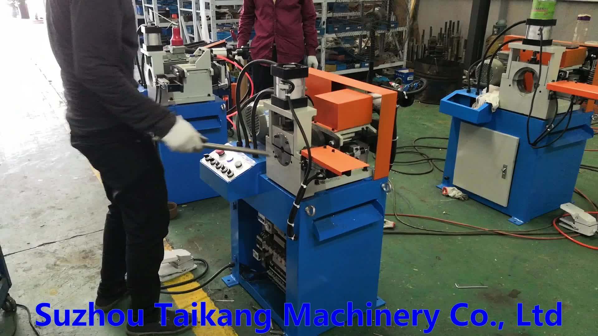 EF60 Single head manual pipe chamfering machine stud bolt nut ...