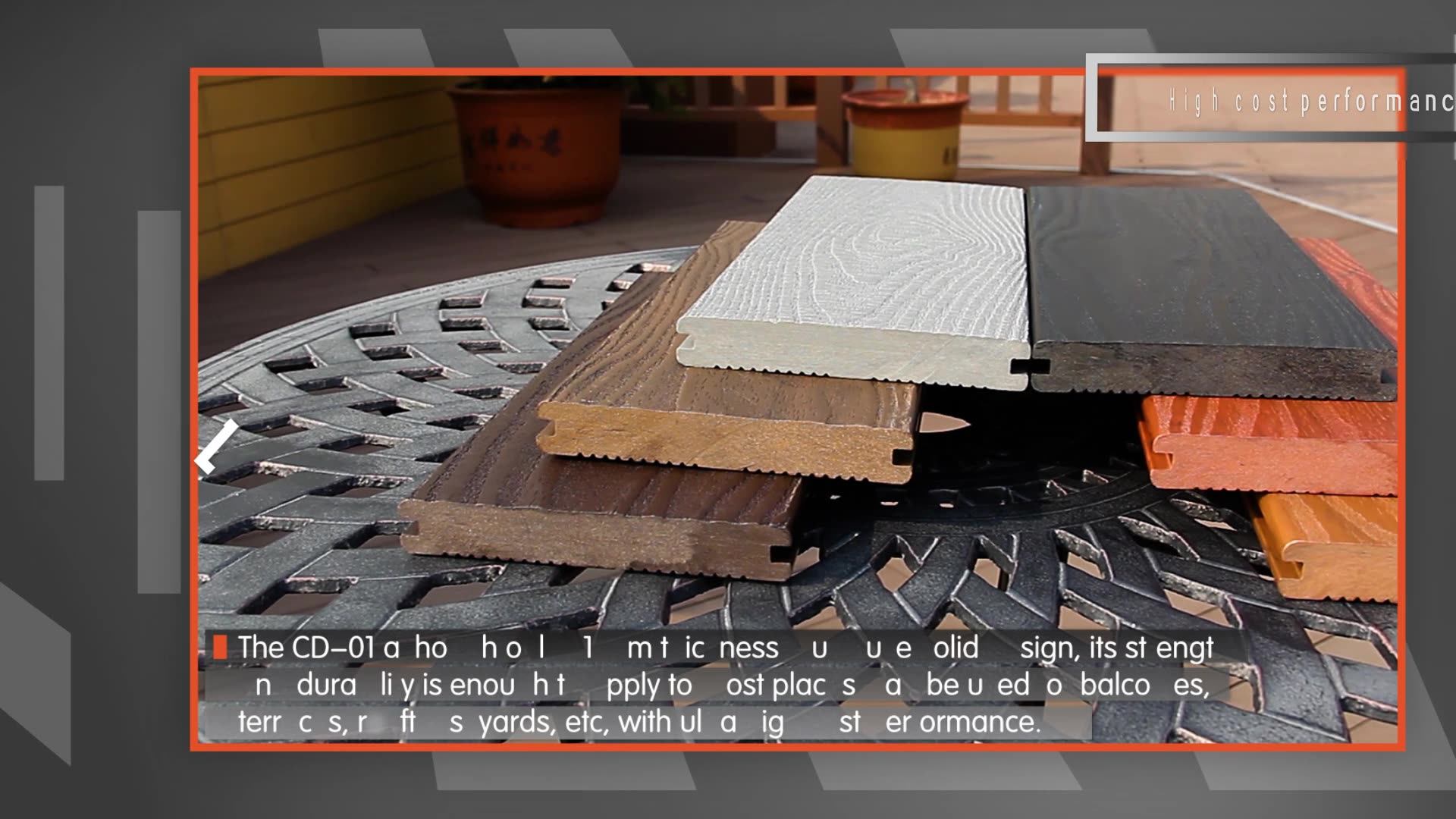 140x21mm Solid Outdoor Using Wpc Composite Decking In Teak Wood - Buy ...