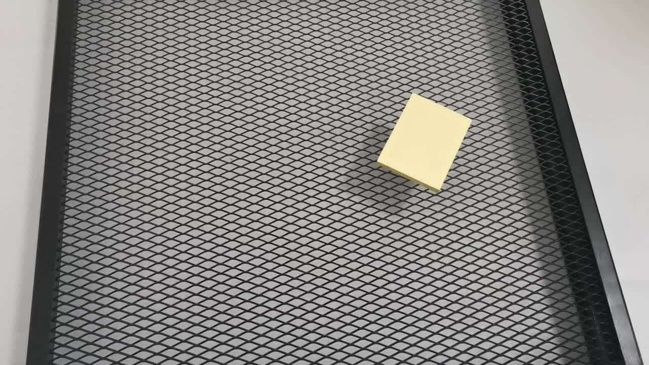 Black Painting Expanded Metal Mesh With Frame In Factory Price - Buy ...