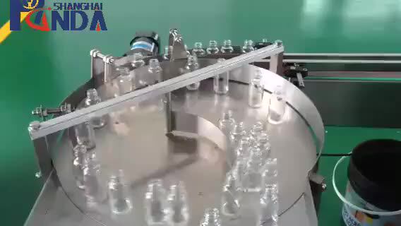 Rotary Bottle Feeding Table And Bottle Collect Table With Adjustable ...