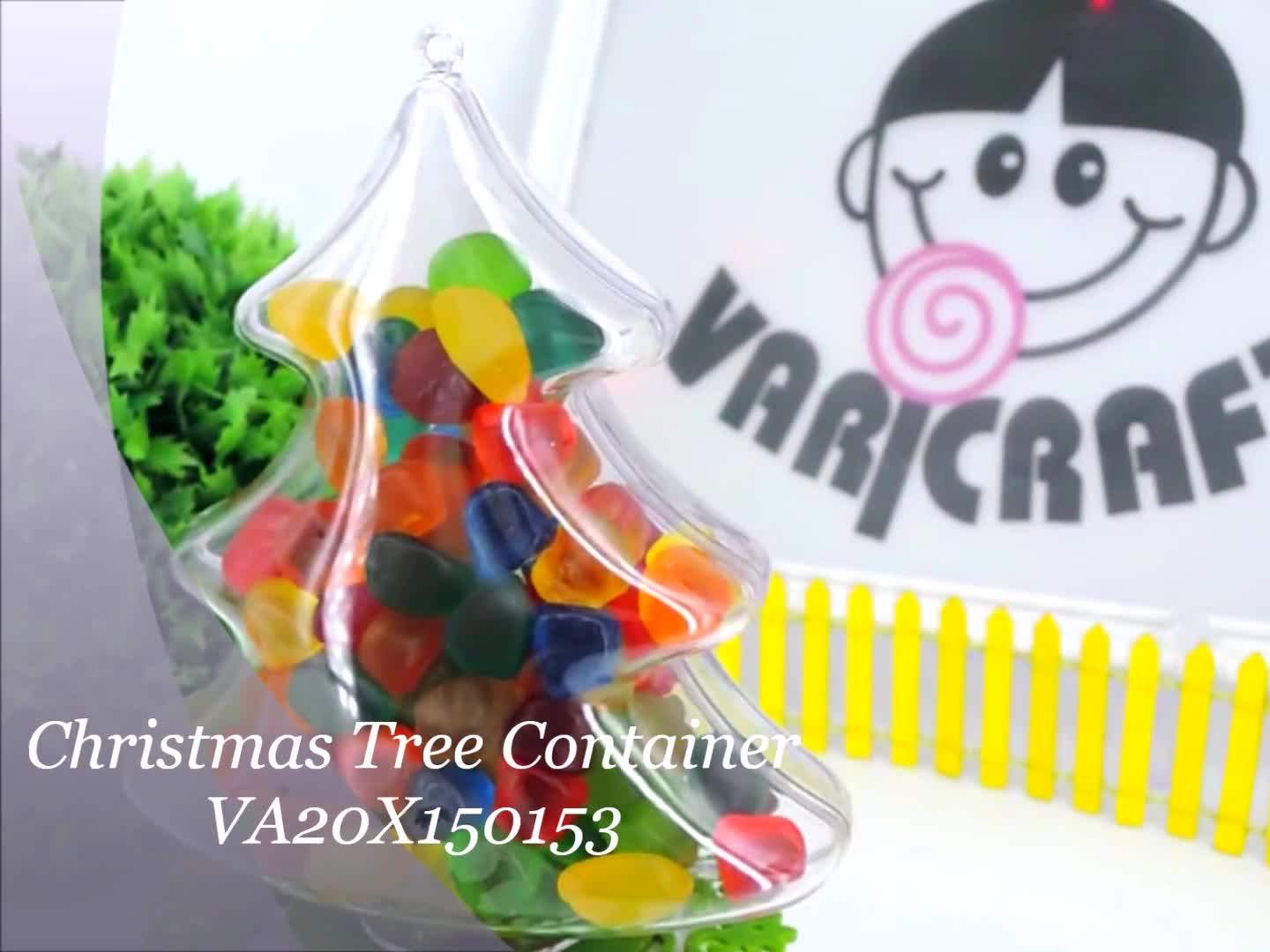 Plastic Christmas Tree Shaped Candy Container Wholesale - Buy Plastic ...