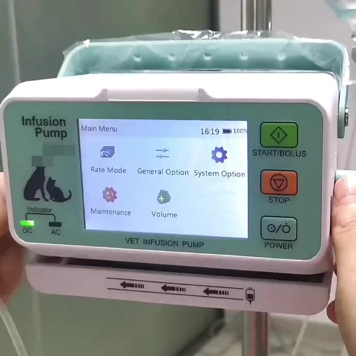 Lhwvp10 2023 New Arrival Stable Safe Pet Iv Infusion Pump Machine Touch ...