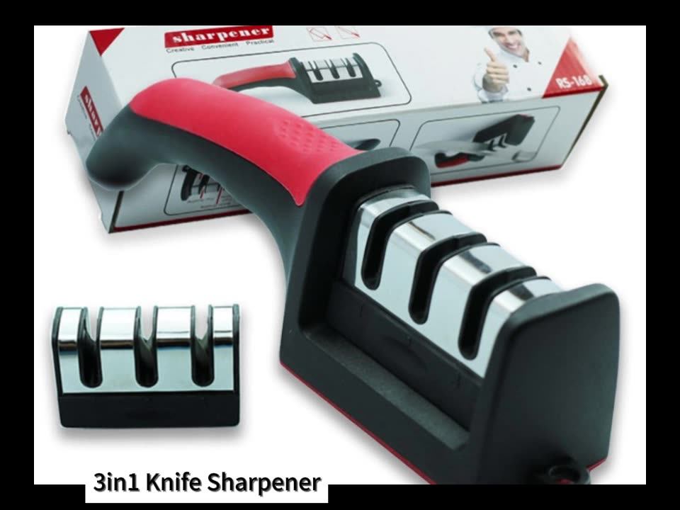 Simple And Affordable 3 In 1 Sharpener Knife Sharpening Grinding With ...