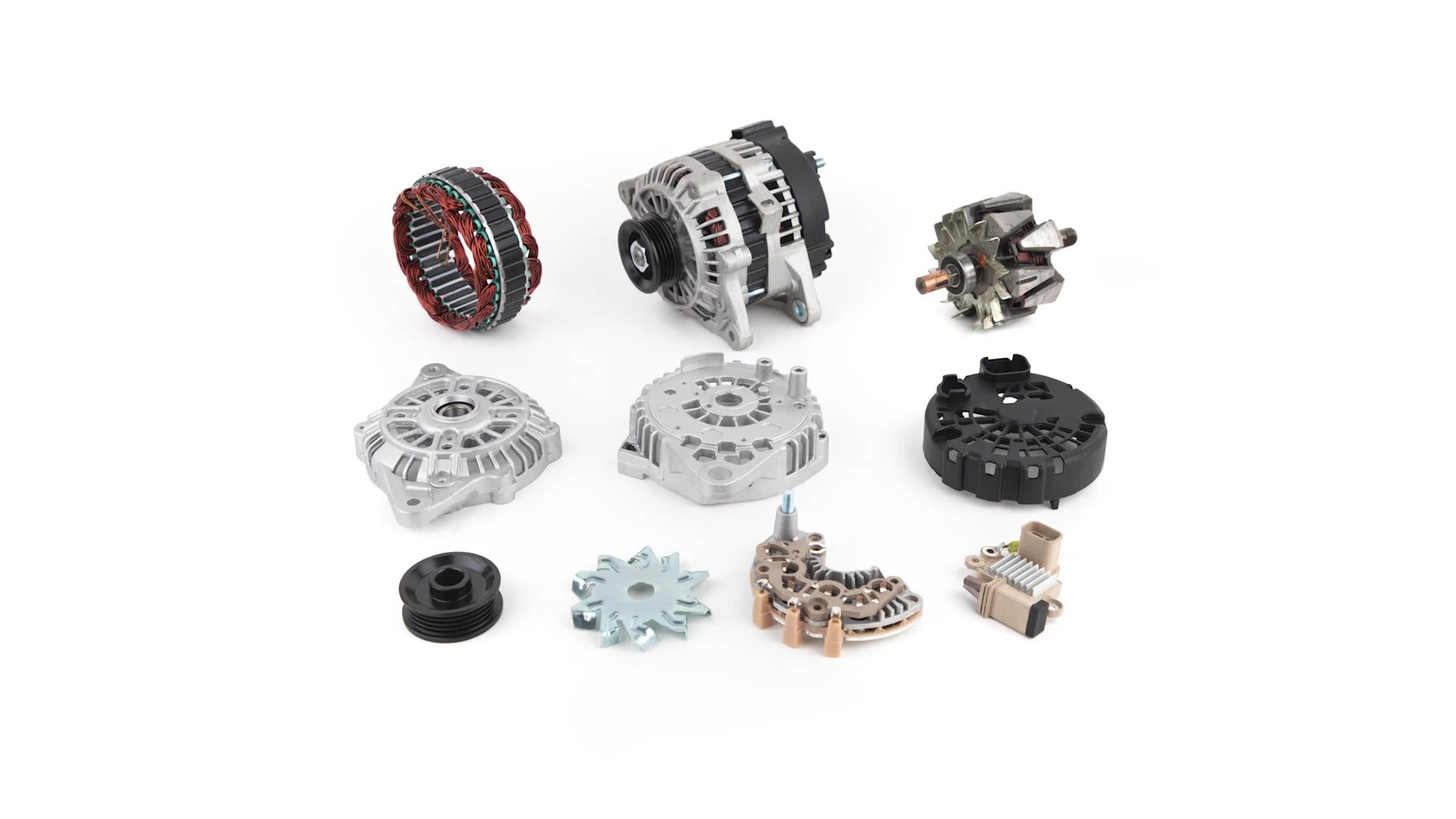 24v 82a Alternator For Solaris Vacanza 0124555018 0124555117 1626130 ...