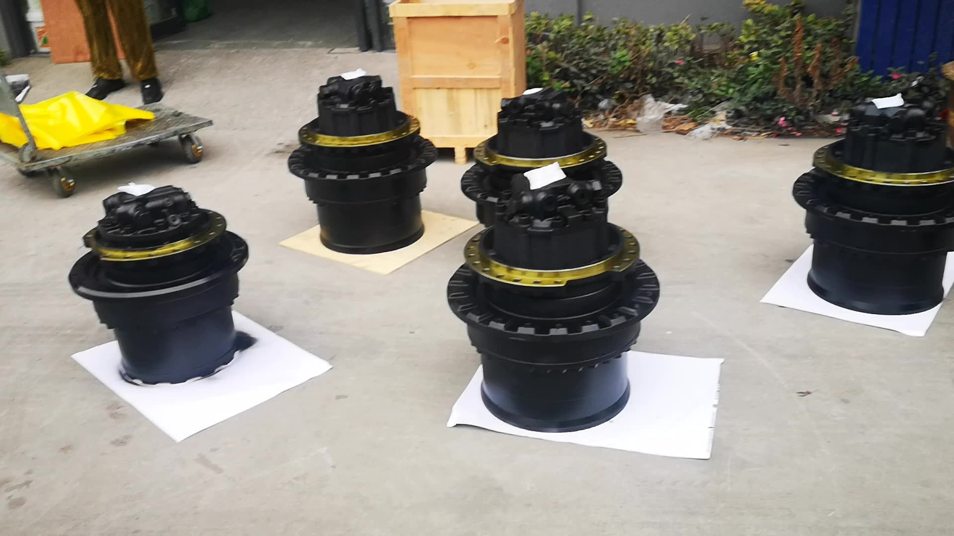 Doosan Tm40 Final Drive Travel Motor For R210 R220 Ec210 Ec240 ...