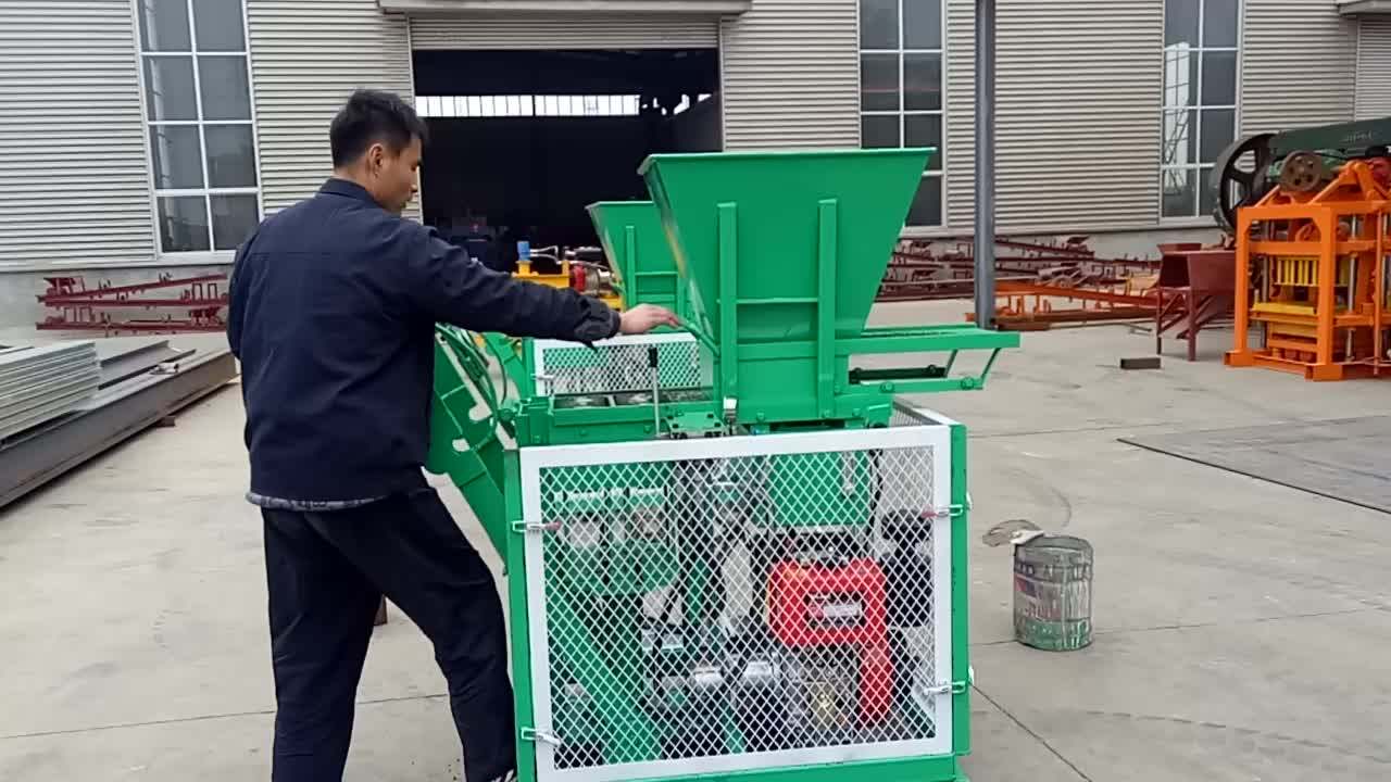 Hby2-15 Interlocking Stabilized Soil Clay Paving Brick Machinery Block ...