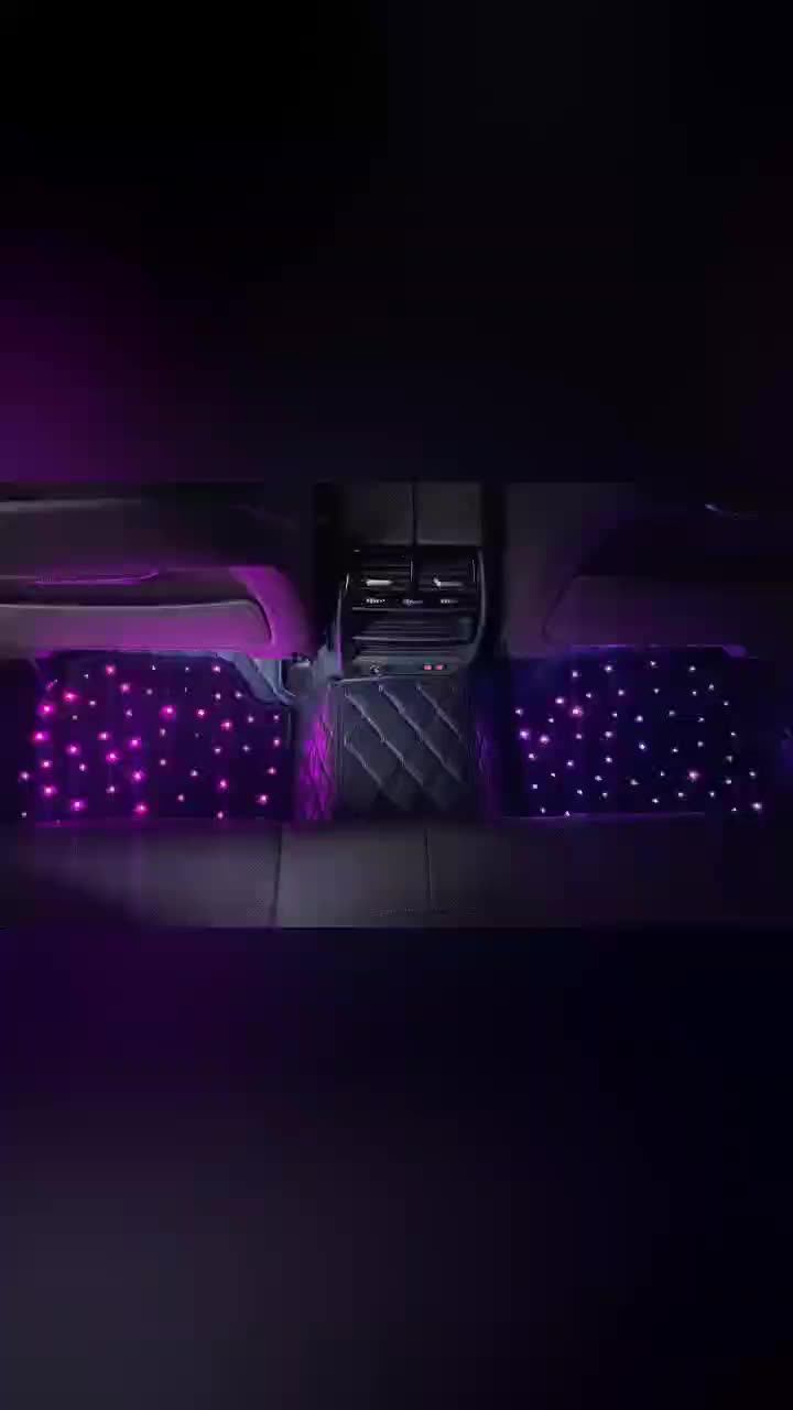 Universal Durable Full Set Car Interior Floor Optic Fiber Star Light ...