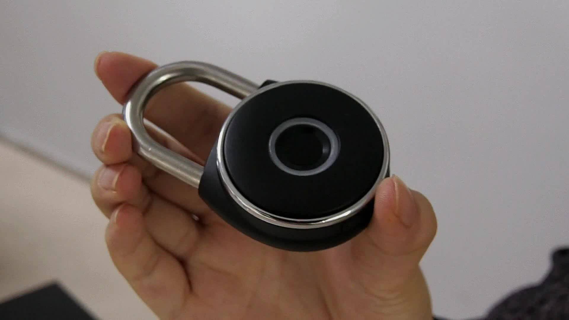 Small Lockout Electric Digital Padlock Seal Safety Round Black ...