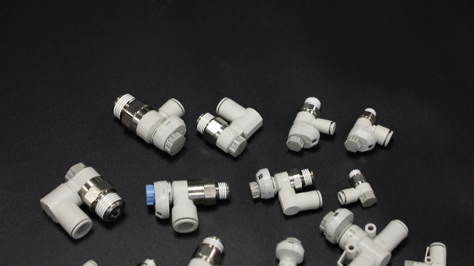 Smc Type Pneumatic Connector Ybl As1201f -as2201f Pneumatic Throttle ...