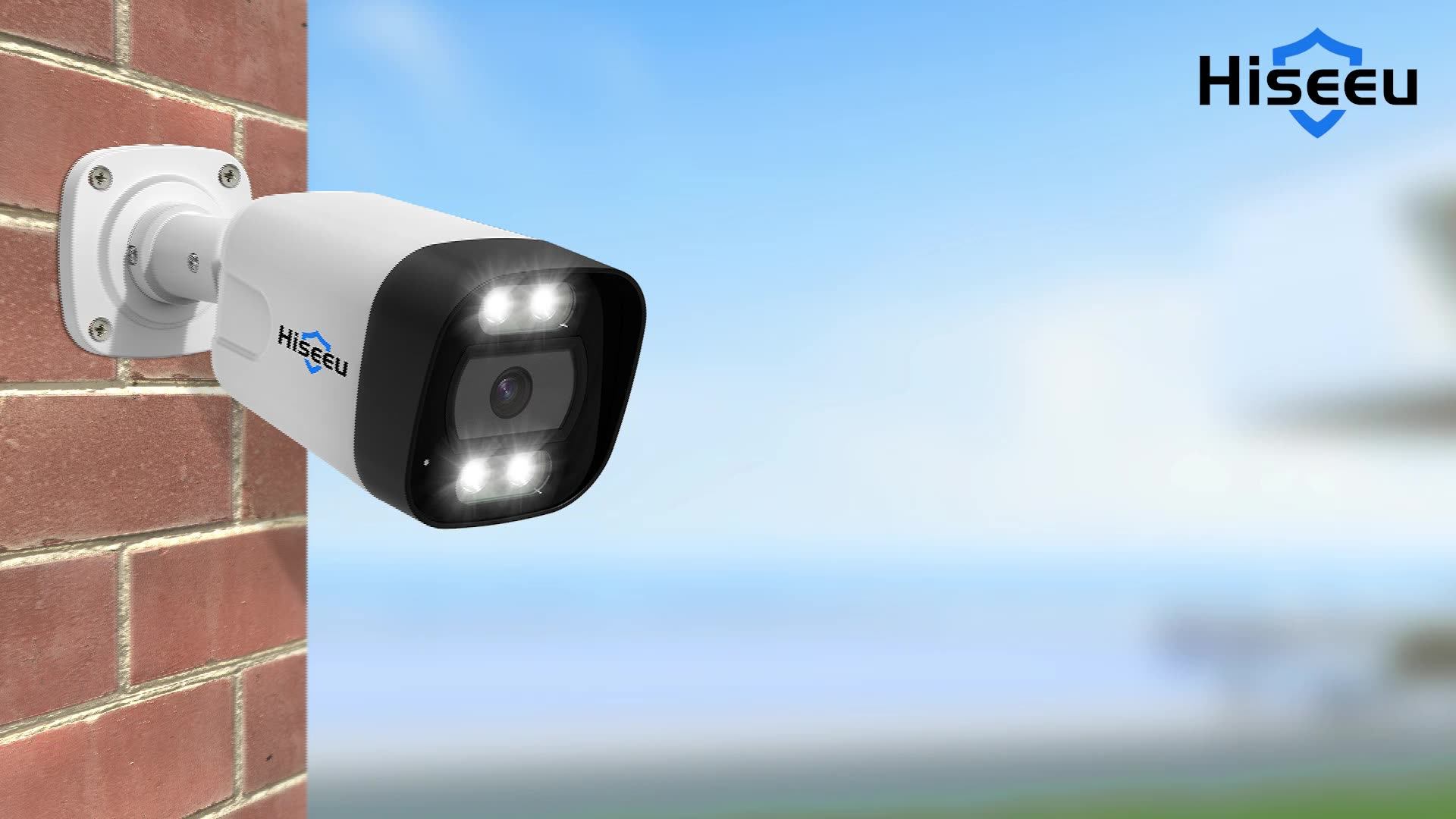 Hiseeu 4k 8channel 8mp Security Camera System Outdoor Home Poe Nvr Kit ...