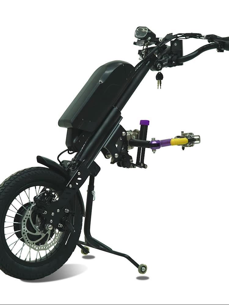 Q7-14 Inch Handbike Electric Driving Wheelchair Handbike Electric ...