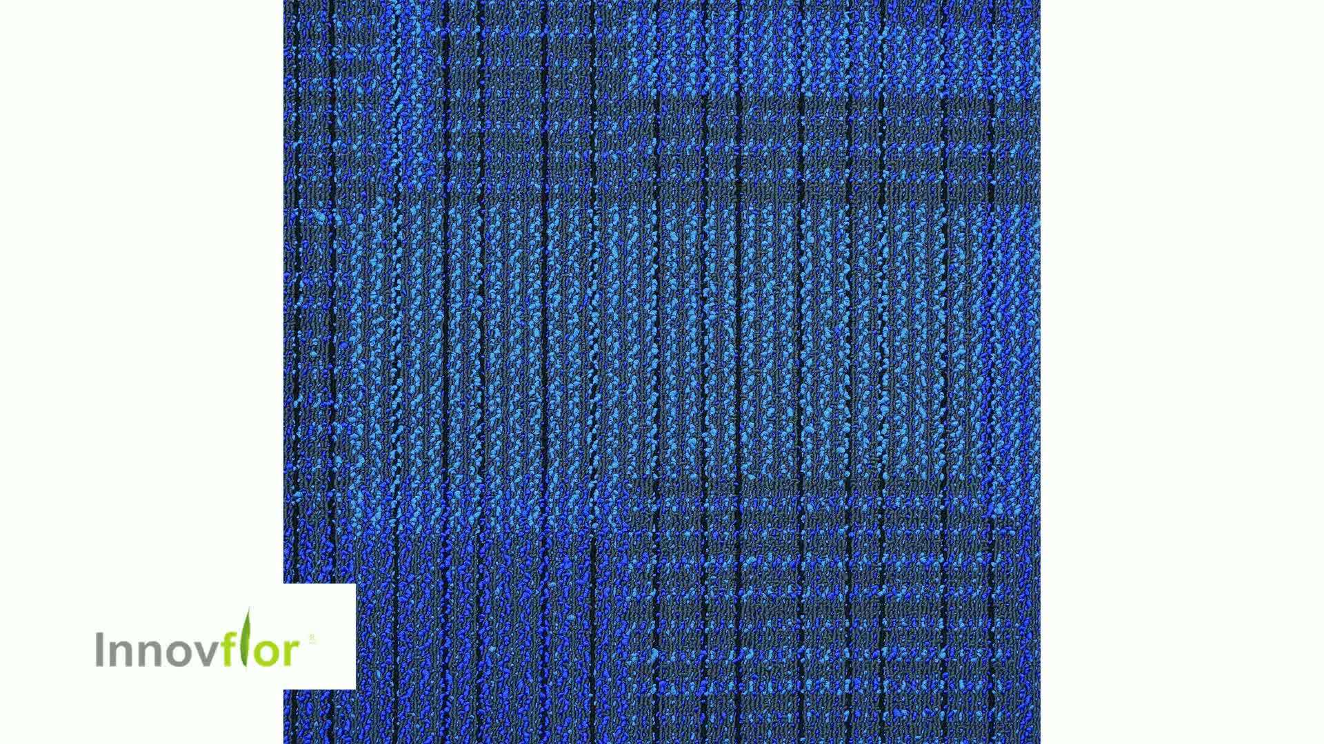 2019 Polypropylene Tufted Loop Pile Pvc Backing Contec Carpet Tiles ...