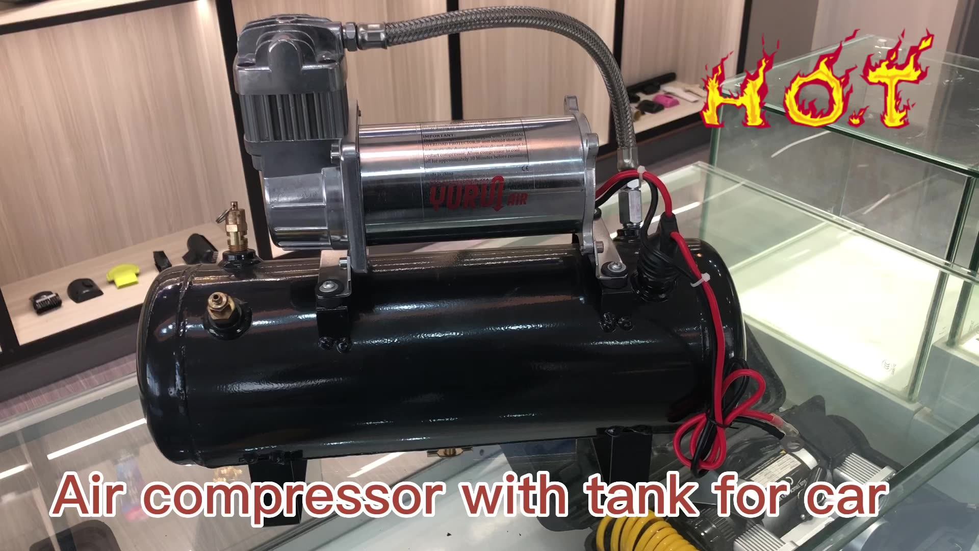 Airlift Kit Air Suspension Compressor Air Ride Pump Dc12 Volt Off-road ...