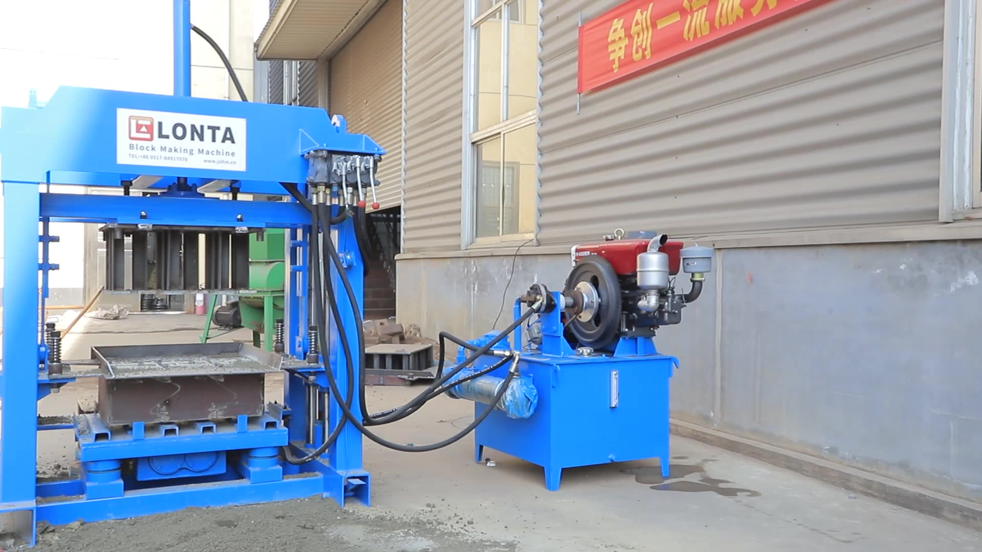 Hydraulic Pressure Qtj4-35a Semi Hollow Manual Qt4-35 Brick Block ...