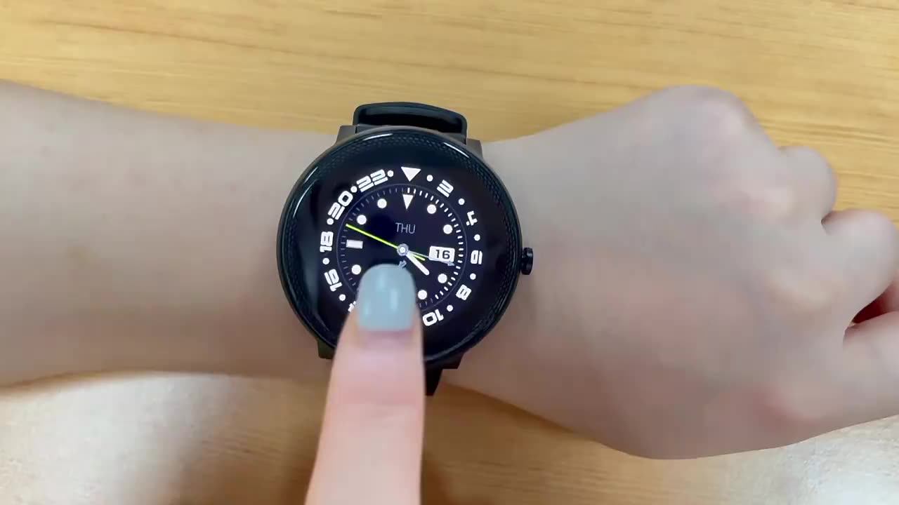 Full Touch Round Screen Smartwatch Ip68 Waterproof Sport Smart Bracelet ...