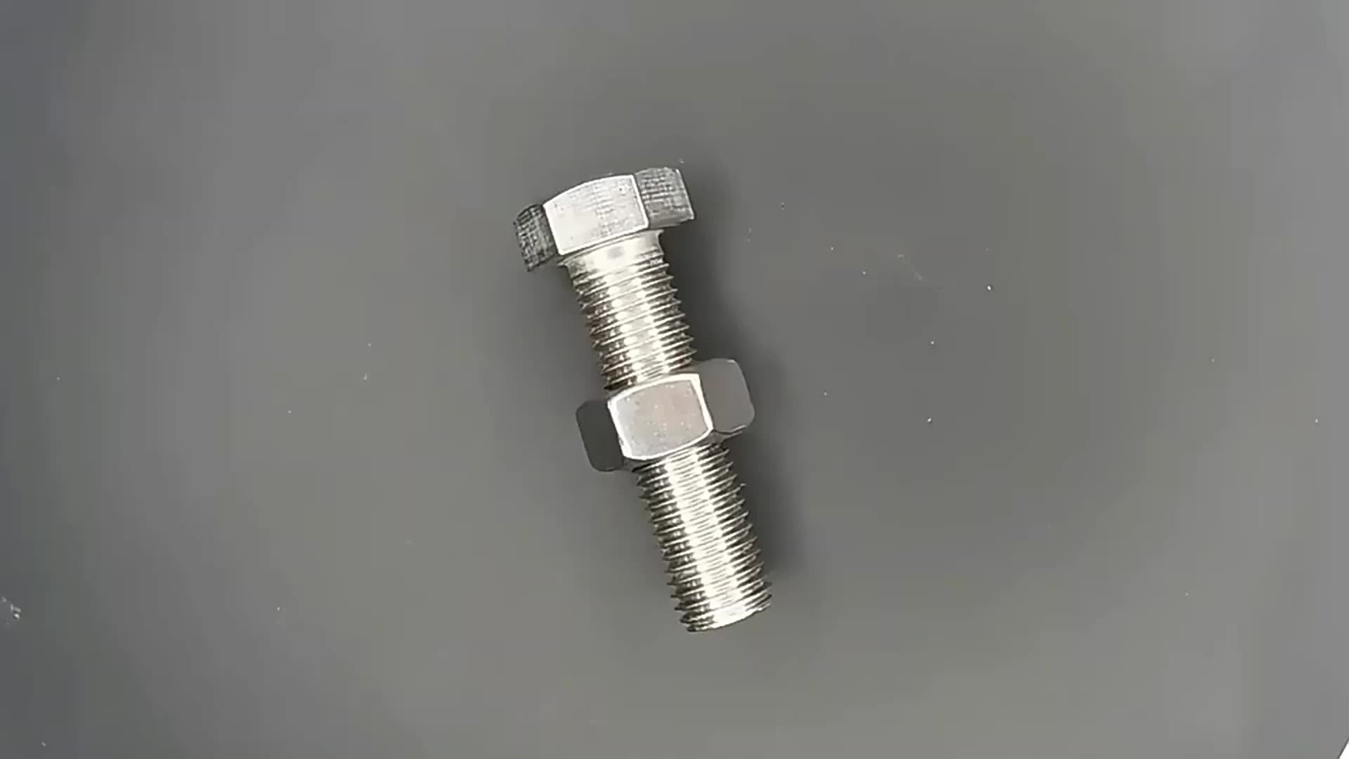 Ss Stainless Steel Bolt And Nut M16 X 100 M10x125 316 Grade M38 M26 ...