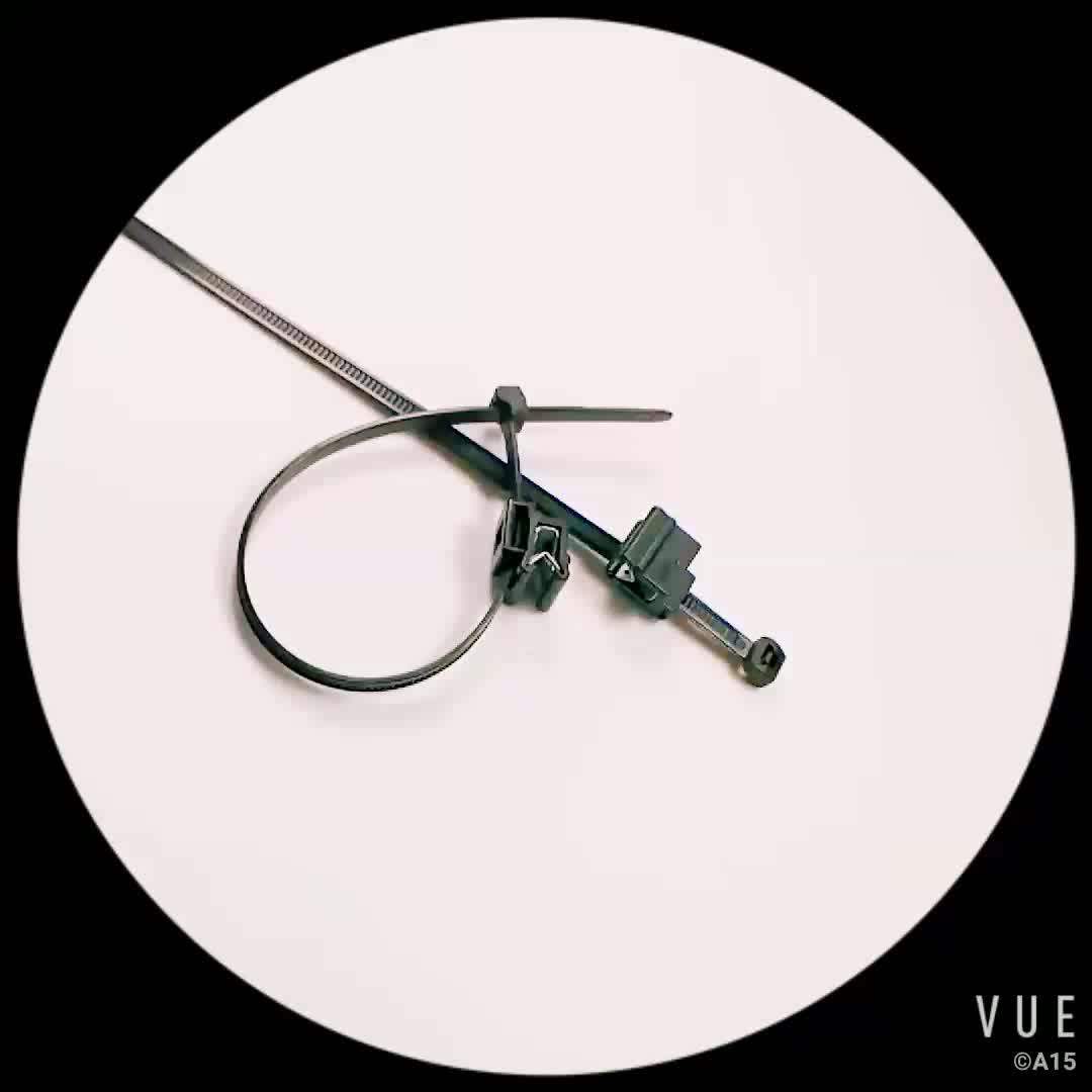 Plastic Edge Clip Fixing Tie 156-00622 Nylon Cable Tie Manufacturer ...