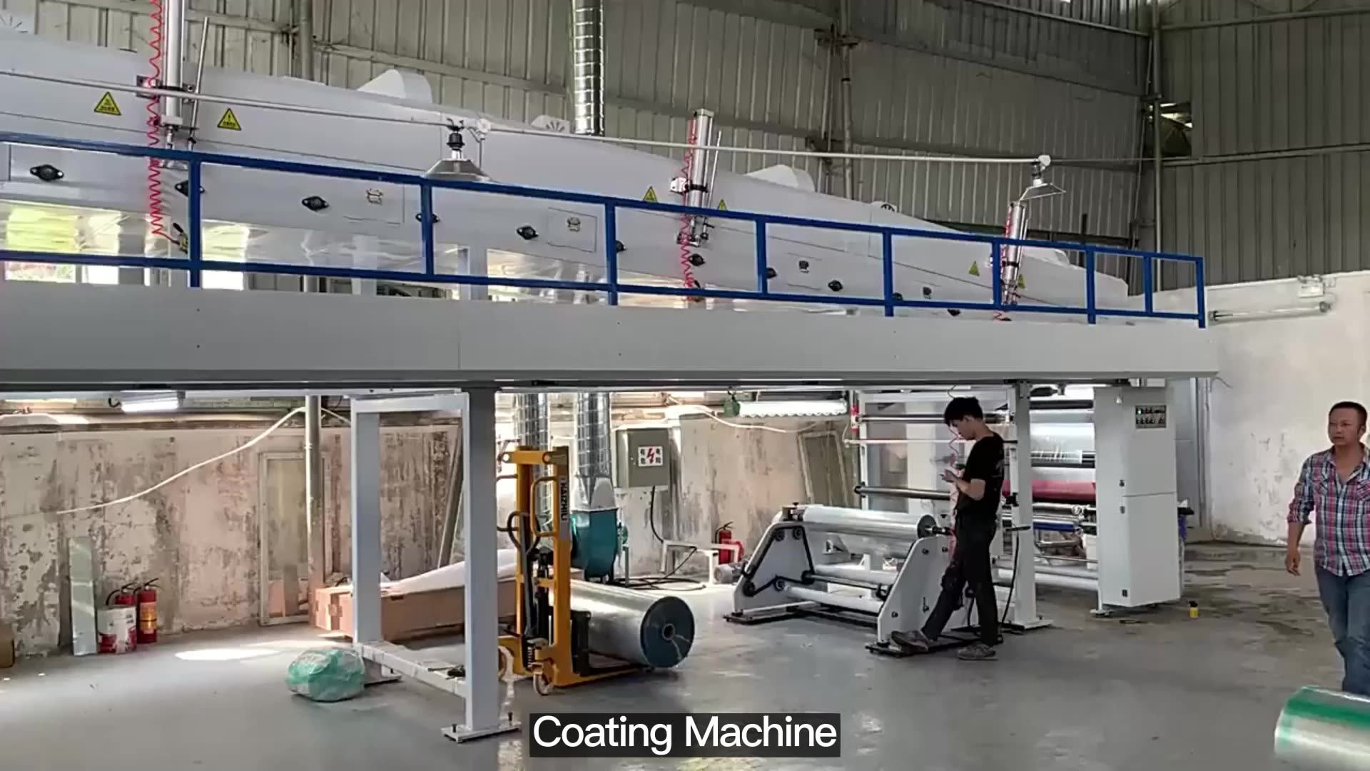 1600mm Special Adhesive Compact Tape Casting Film Laminating Coater ...