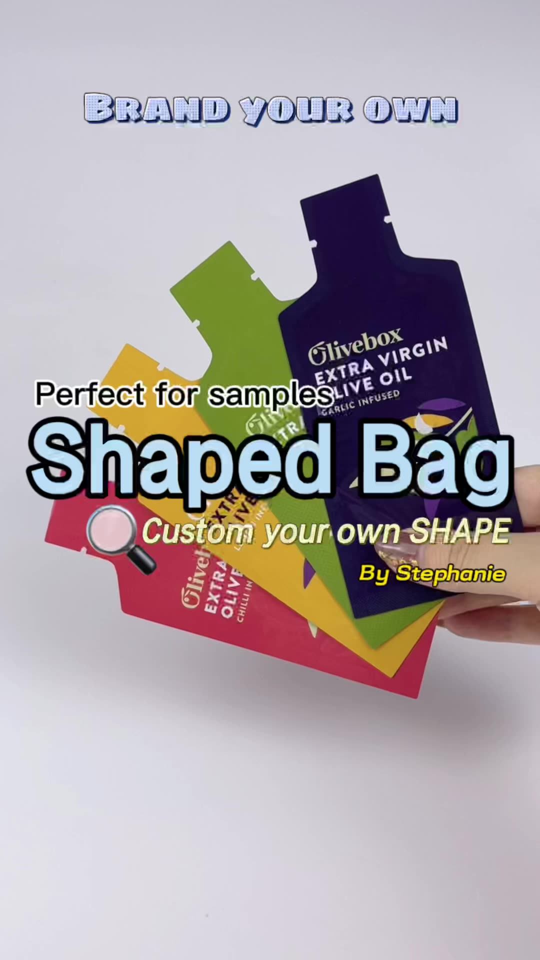 Heat Seal Bottle Shape Sachet Packaging Drinks Bags Cosmetics Sample ...