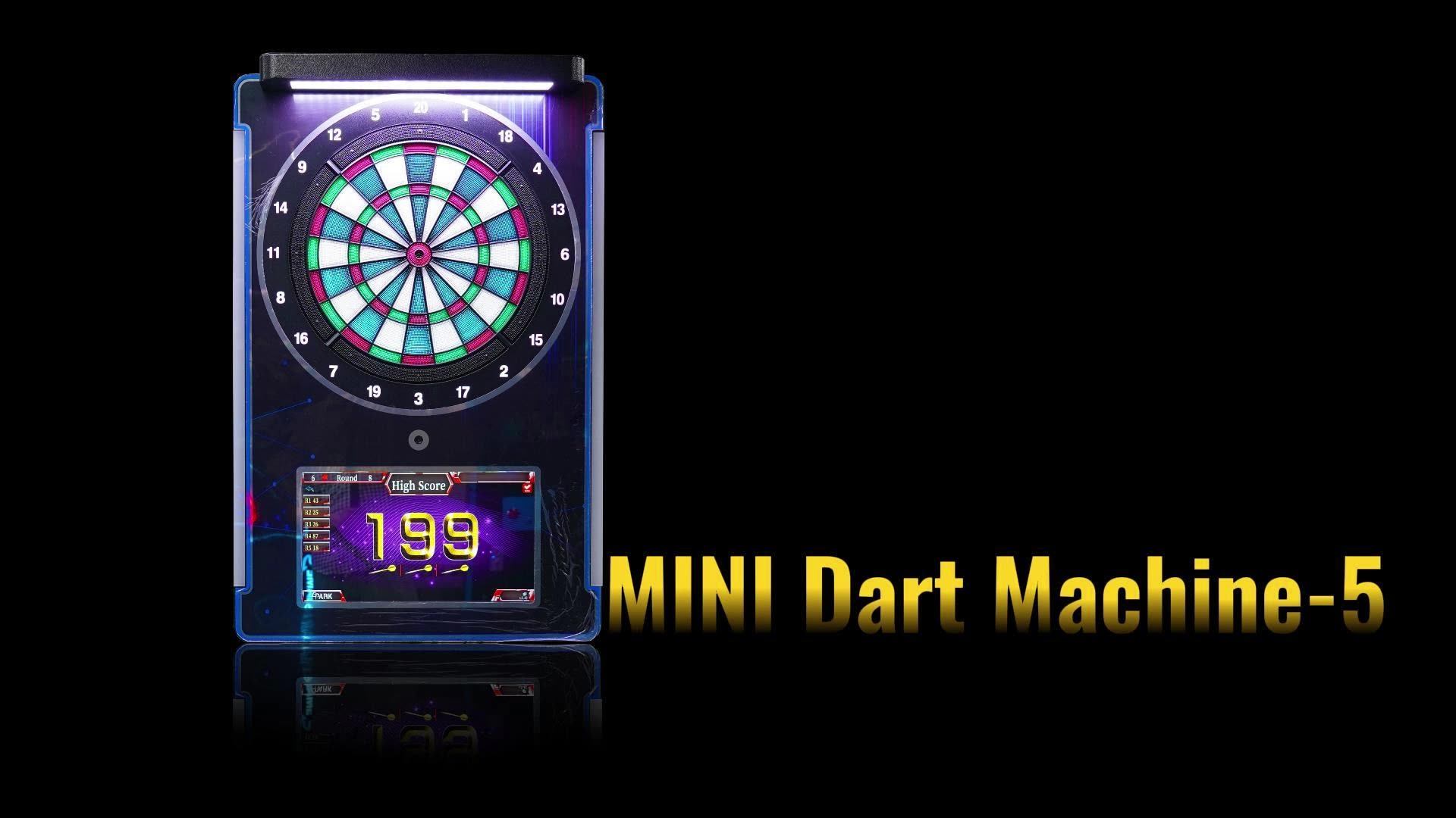 Hot Indoor Coin-operated Soft Electronic Dart Machine Fully Automatic ...