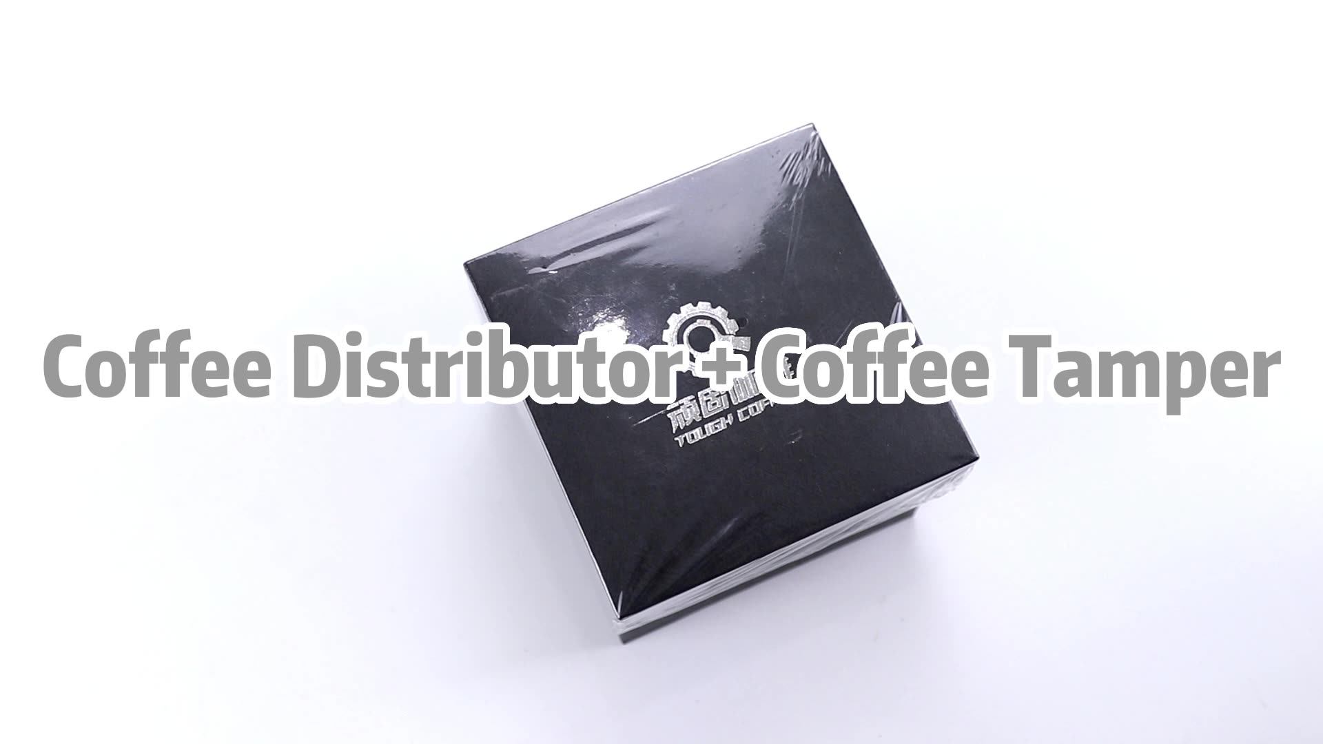 Customized Barista Espresso Leveler Tools Black Convex Aluminum Alloy ...