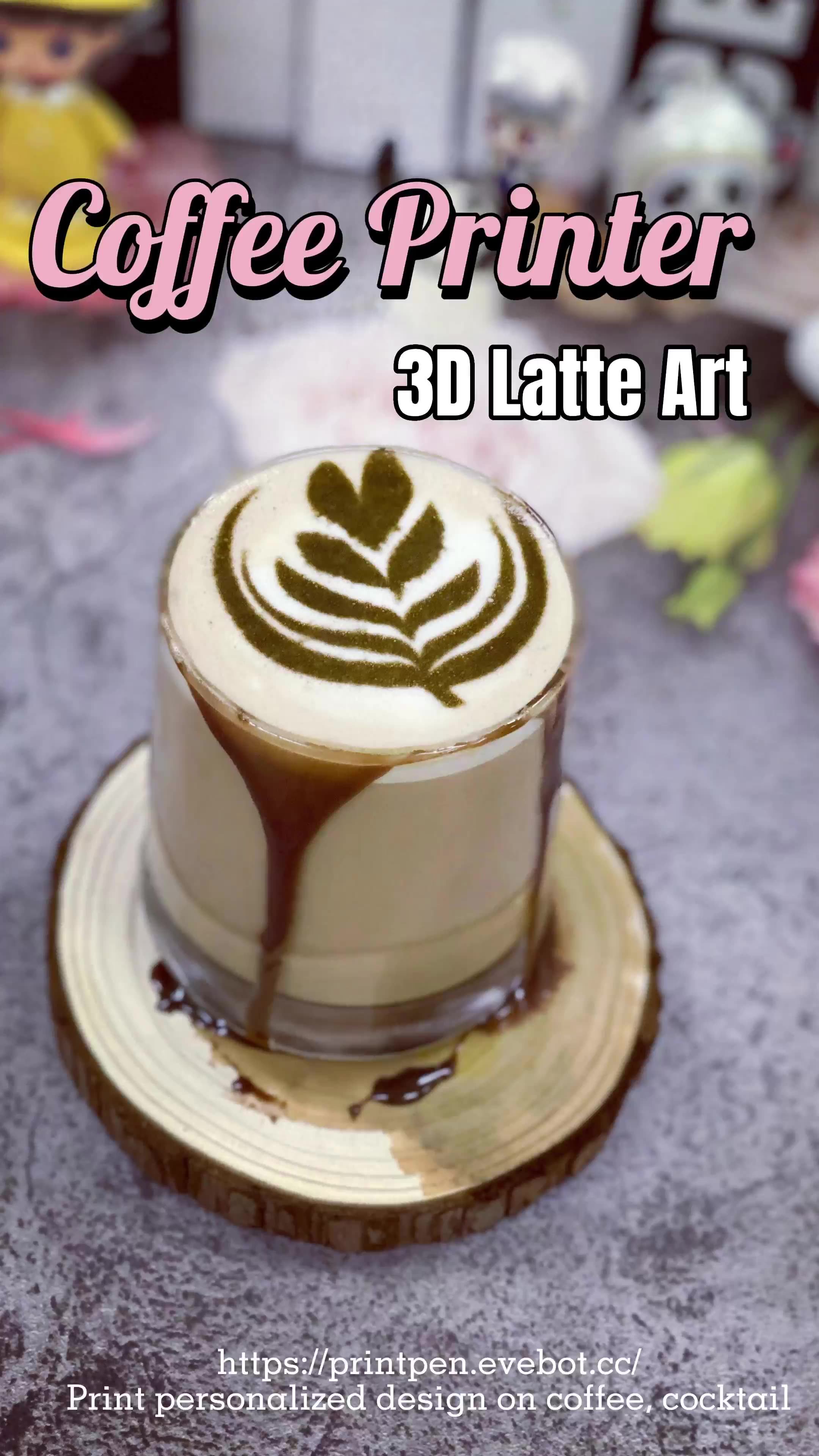 Evebot Eb-pro Coffee Latte Art Machine Kitchen Restaurant And Hotel ...