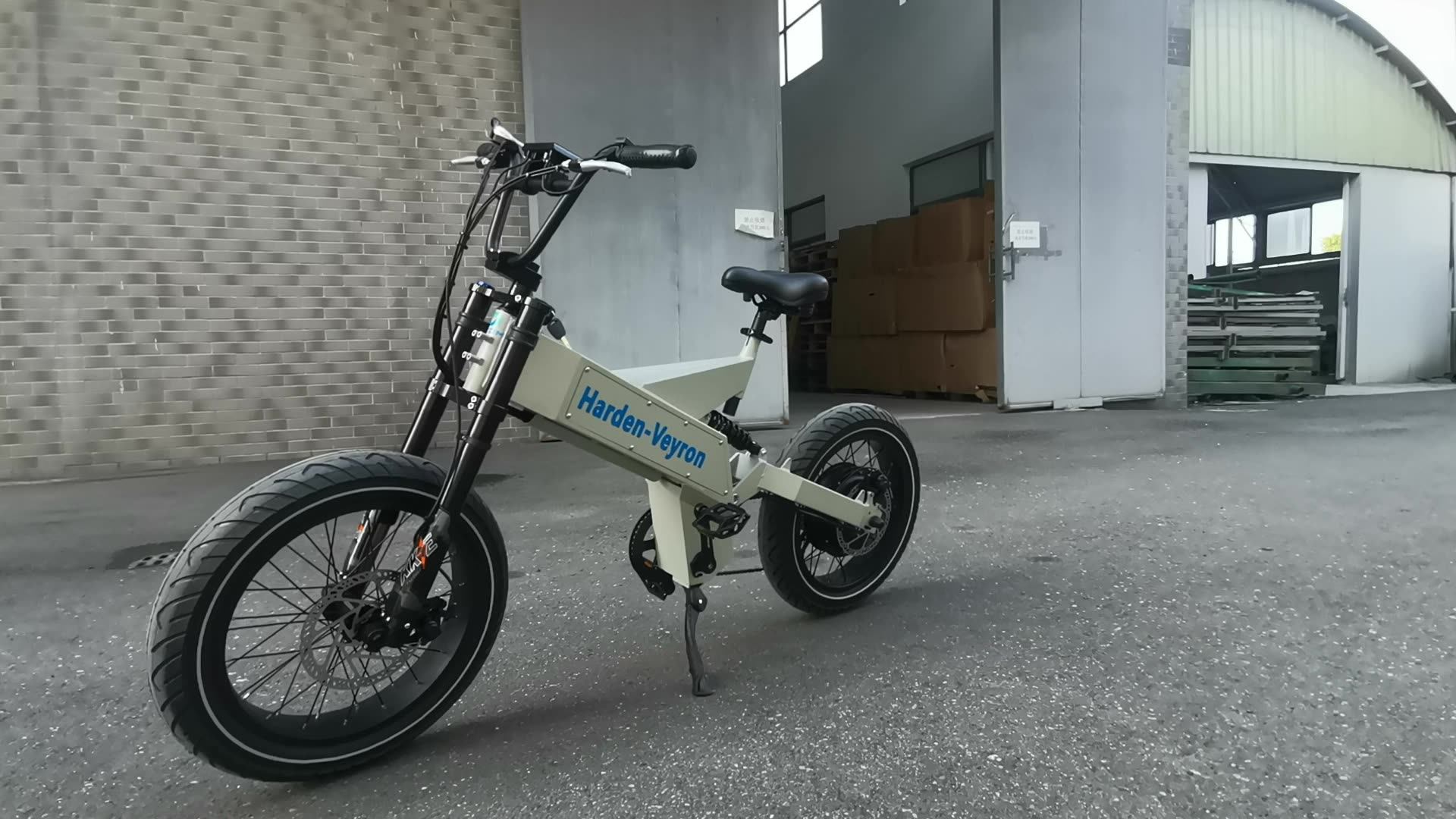 Unique Style Fat Bike Electric Cycle 48v 3000w Powerful 20*4.0 E-bike ...