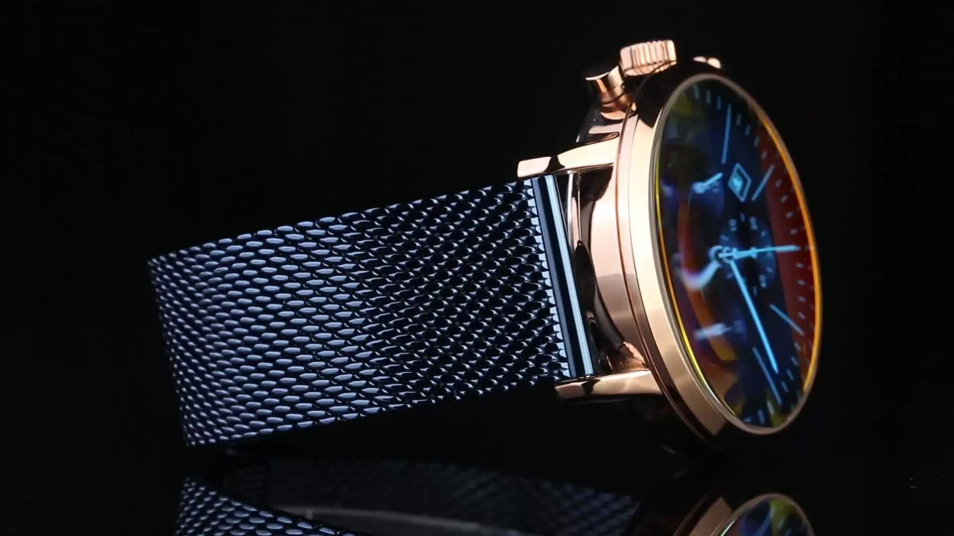 Reward Color Changing Glass Men Watch Luxury Personalized Chronograph ...