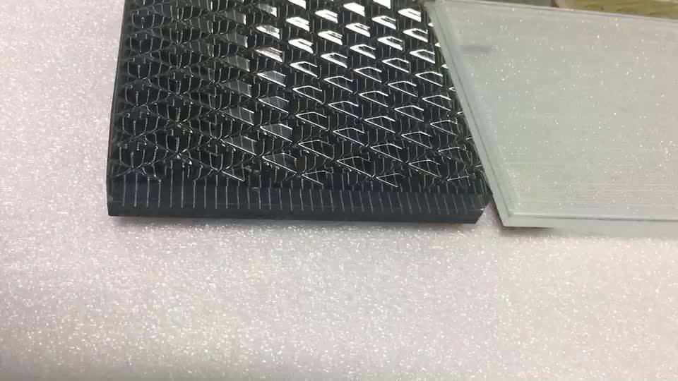 Tecture 3d Visual Fabric Sandwich Glass With Tinted Mirror - Buy 3d ...