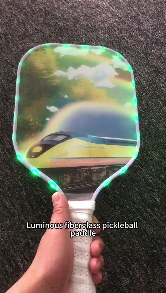 Outdoor Sports Fiberglass Led Light Beaded Light Pickleball Paddle Grip ...