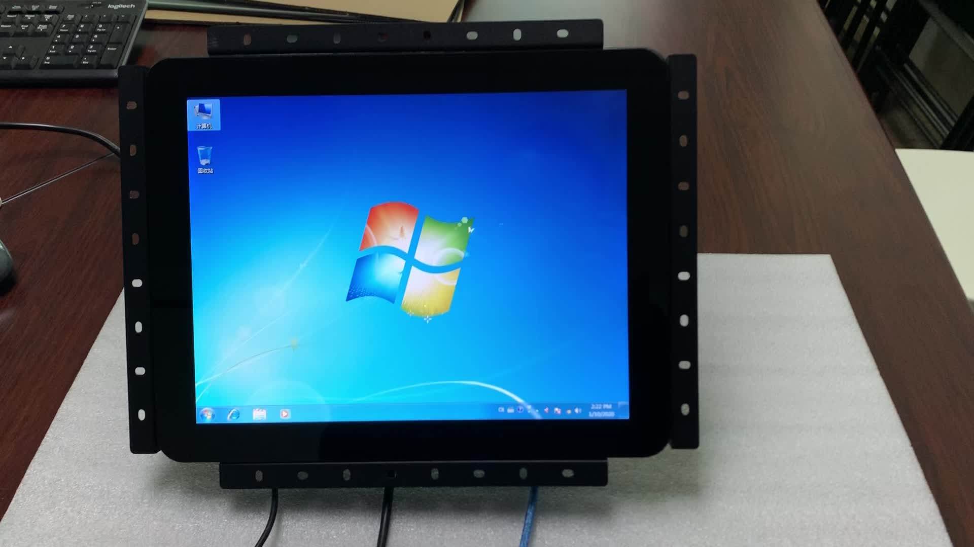 4:3 Ratio Screen 10 Inch 12 Inch Embedded Capacitive Touch Display Open ...