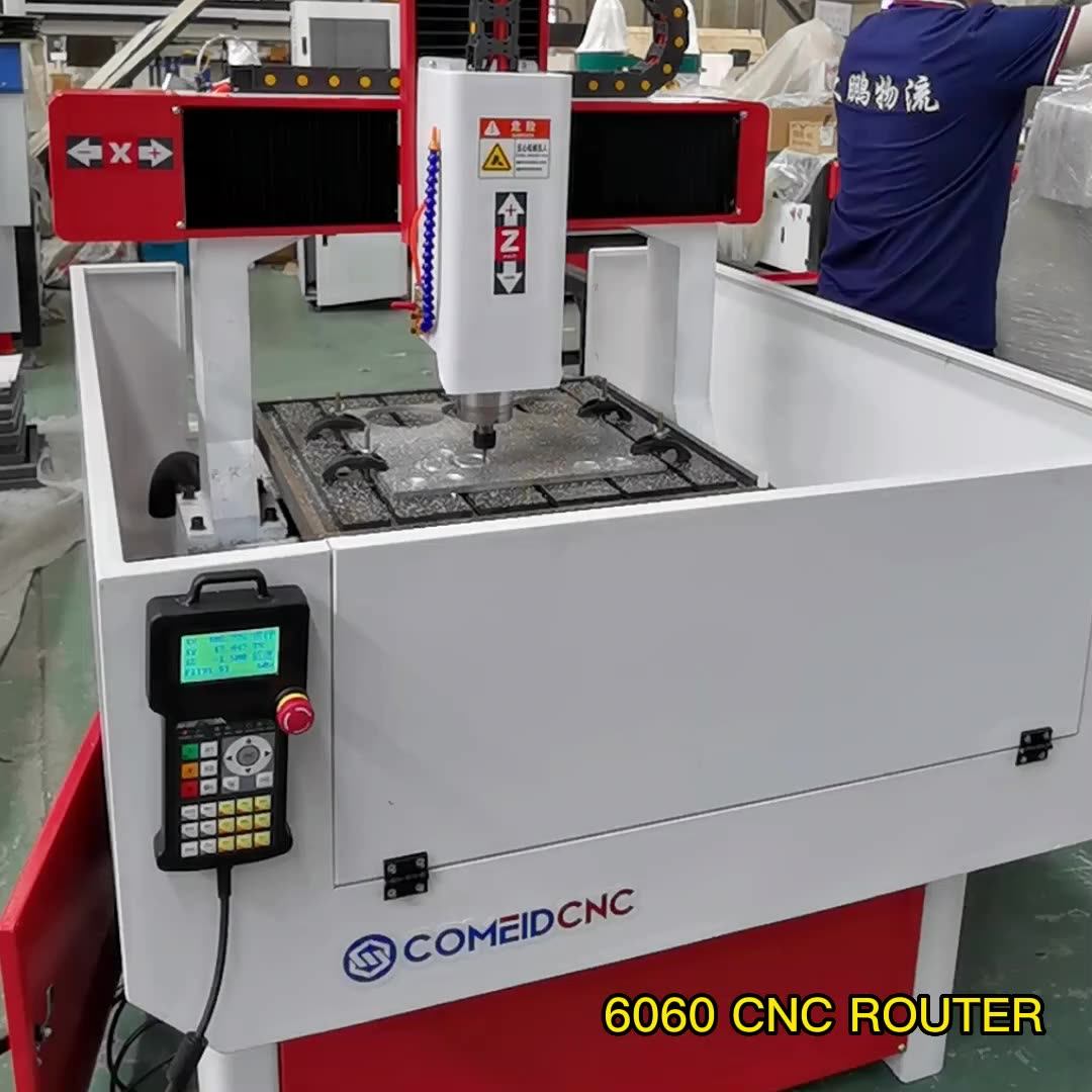 Factory Direct Price Mini Router Metal Cnc 6060 Wood Working Engraving ...