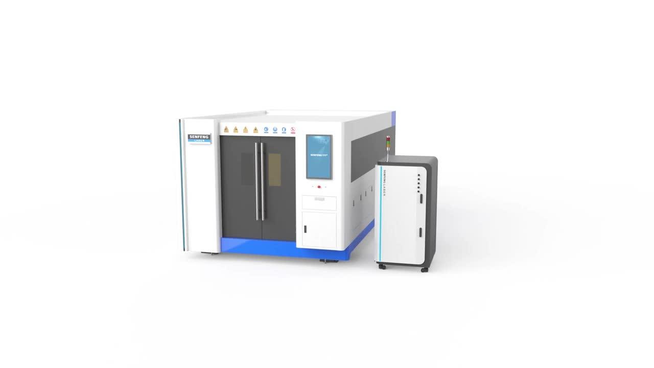 Senfeng High Speed 10mm Stainless Steel Laser Cutting Machine Sf3015h ...