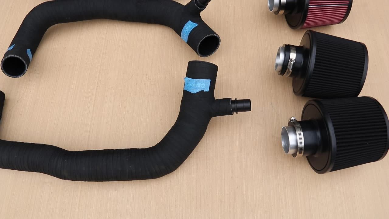 2" Turbo Inlet Oem Location High Flow Silicone Inlet Intake Kit For N54 ...