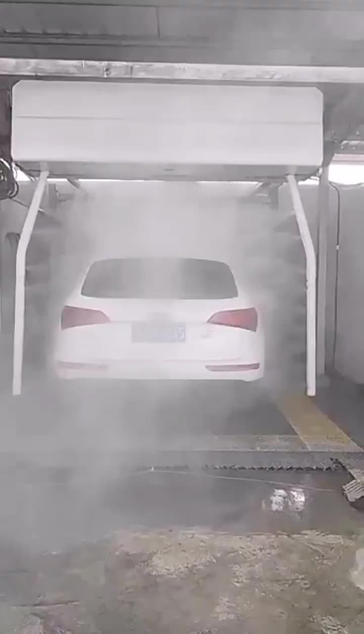 360 Rotating Truck Automatic Touchless Car Wash Machine With Drying ...