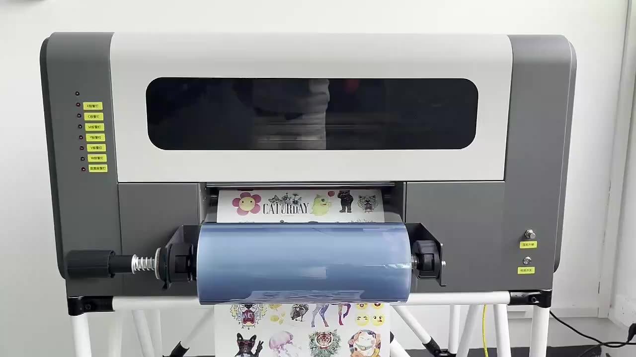 A3 Sticker Printer Acrylic Printing Machine Xp600 Heads Digital Flatbed ...