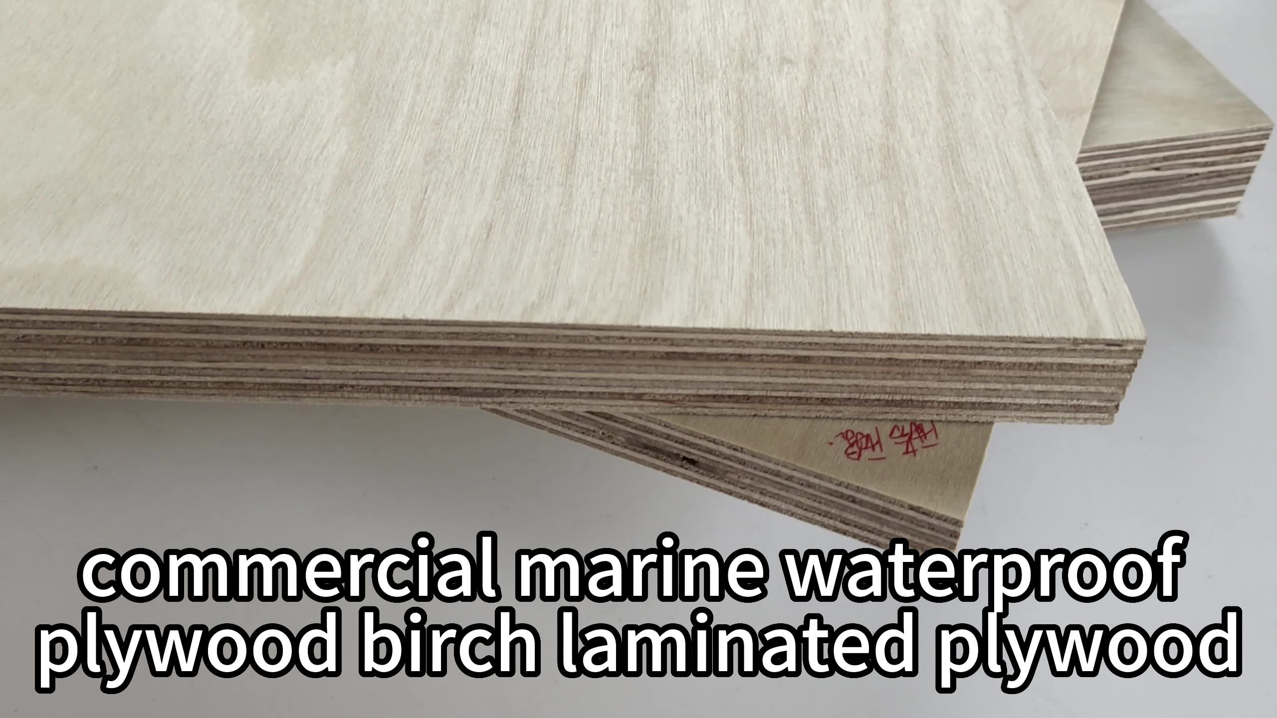 Bb Grade 3mm 4mm 5mm 6mm 15mm 18mm Prefinished Russian Birch Plywood ...