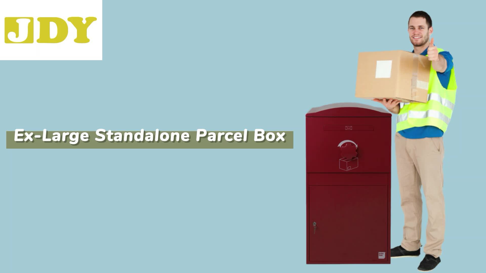 Smart Parcel Delivery Drop Box For Home Outdoor Large Front Or Rear ...