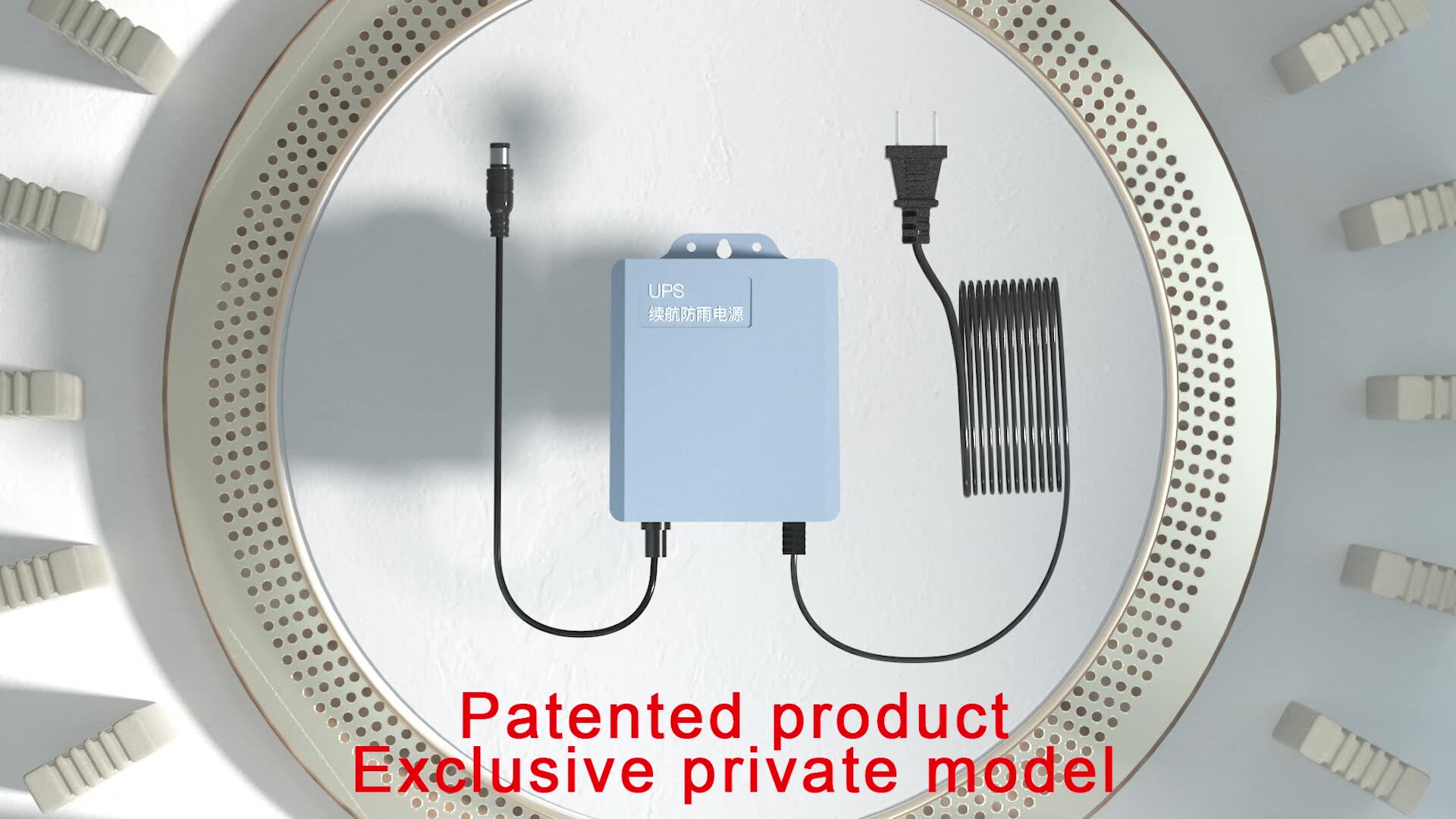 Mini Ups 12v 2a Dc Rechargeable Lithium-ion Battery Pack Ups For Wifi ...