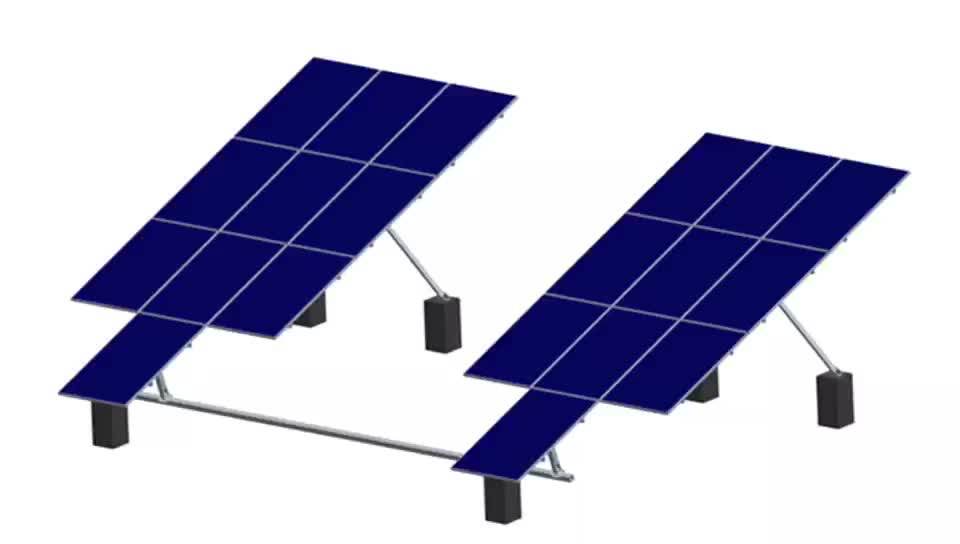 Pv Solar Single Axis Solar Tracking System 5 Kw - Buy Single Axis Solar ...