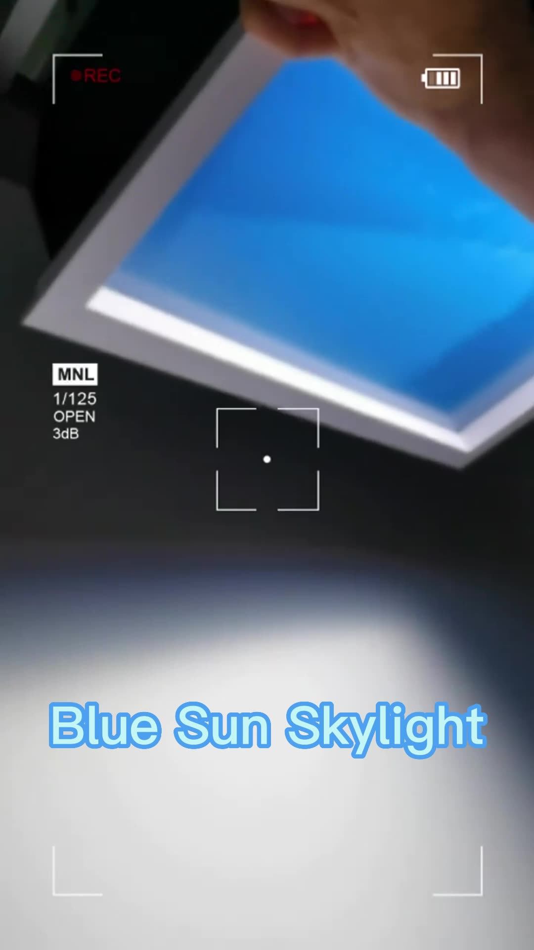 Artificial Sunlight Circadian Rhythm Ceiling Window Blue Sky Led Panel ...